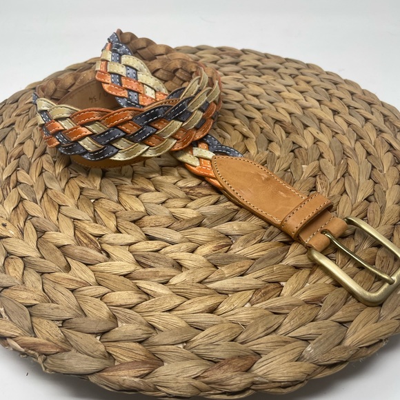 Bullock and Jones | Accessories | Bullock And Jones Multi Color Braided ...